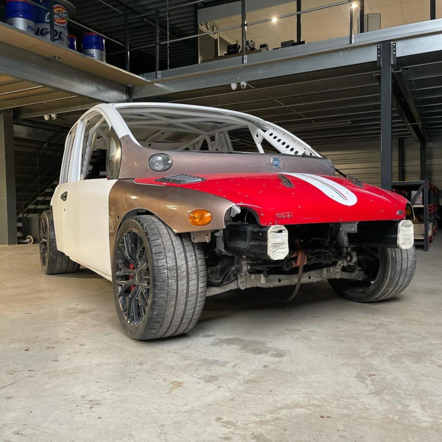 Crazy Fiat Multipla With Wide Bodykit And 1,000-HP V8 Is Coming To 2022 ...