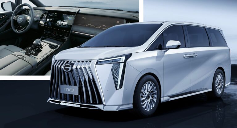 GAC M8 Is The Latest Luxury MPV From China With A Massive Grille ...
