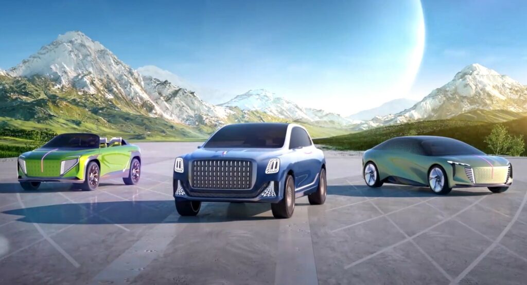 Hongqi Launches Three Bold Electric Concepts In Its New Metaverse ...