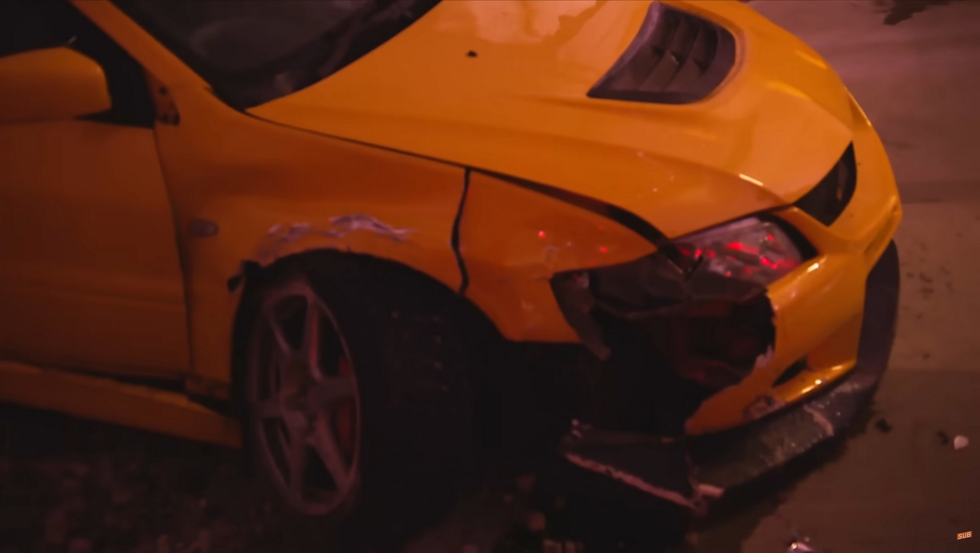 See The Crash That Hospitalized James May And Wrecked A Mitsubishi