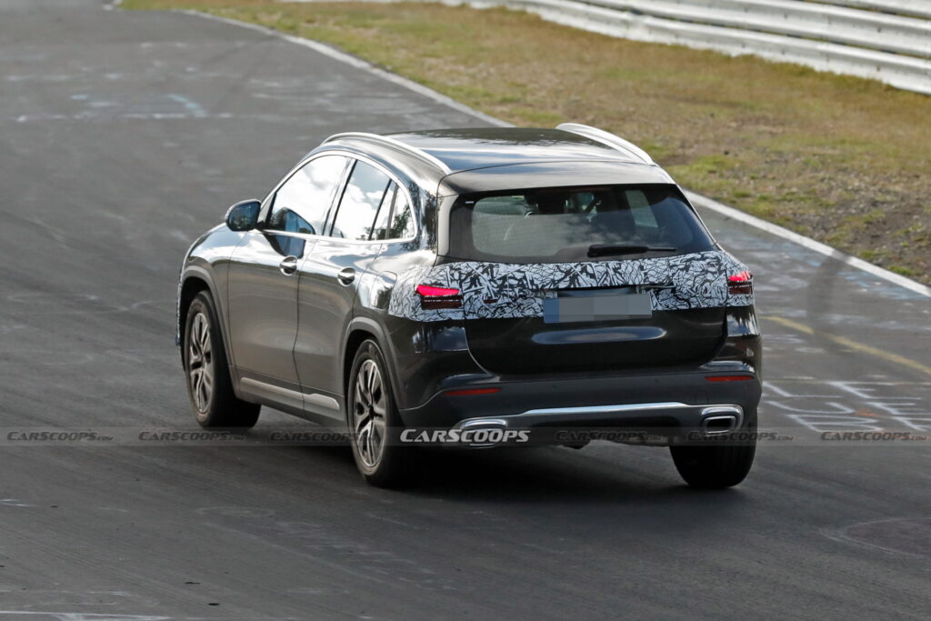 2023 Mercedes-Benz GLA Struts Its Facelifted Stuff At The ‘Ring | Carscoops