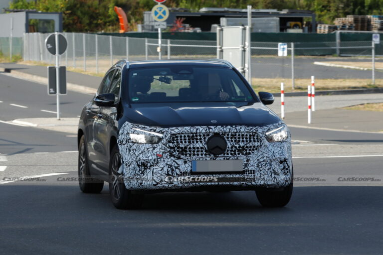 2023 Mercedes-Benz GLA Struts Its Facelifted Stuff At The ‘Ring | Carscoops