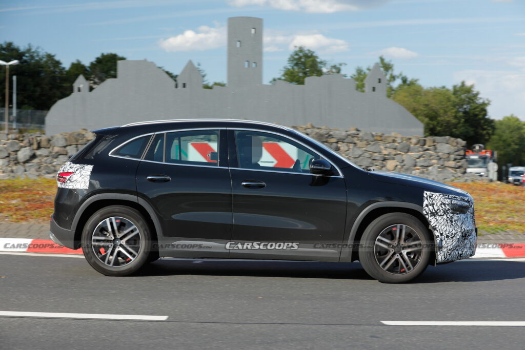 2023 Mercedes-Benz GLA Struts Its Facelifted Stuff At The ‘Ring | Carscoops