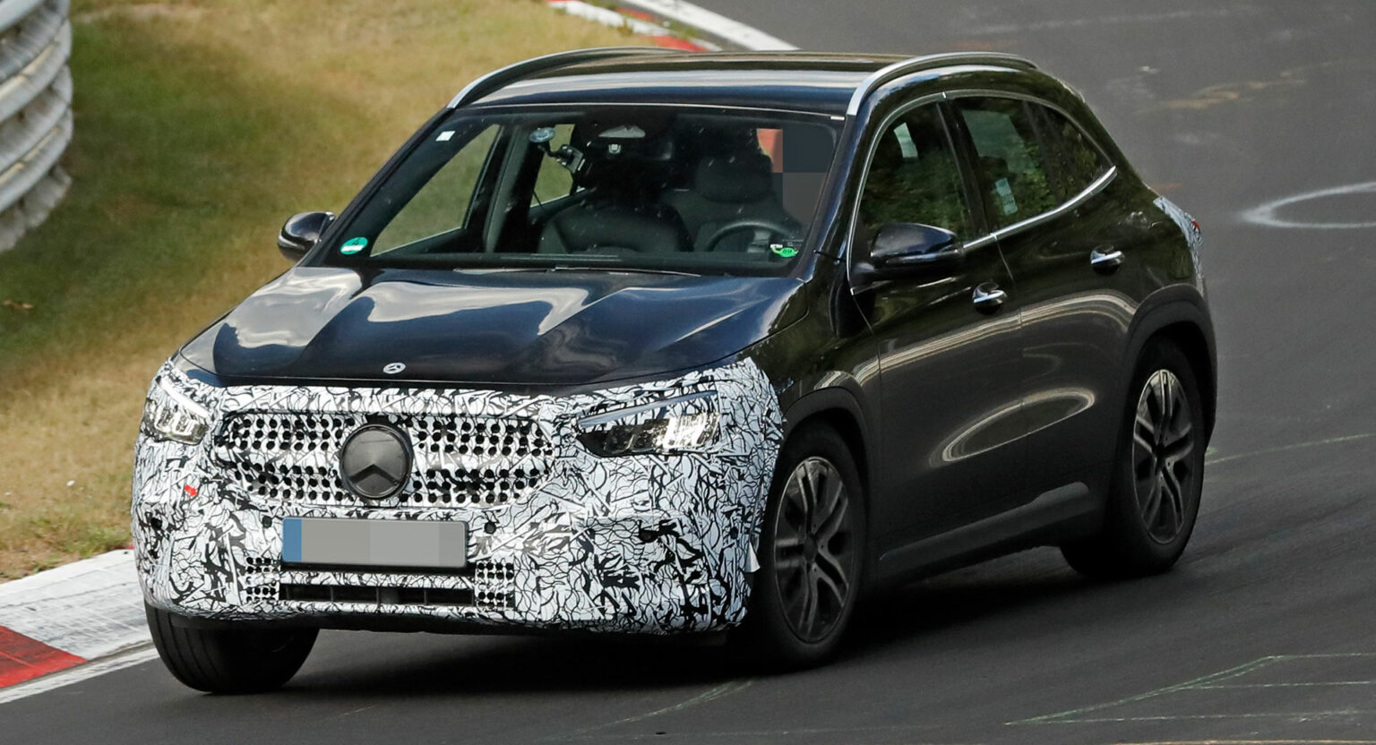 2023 Mercedes-Benz GLA Struts Its Facelifted Stuff At The ‘Ring | Carscoops