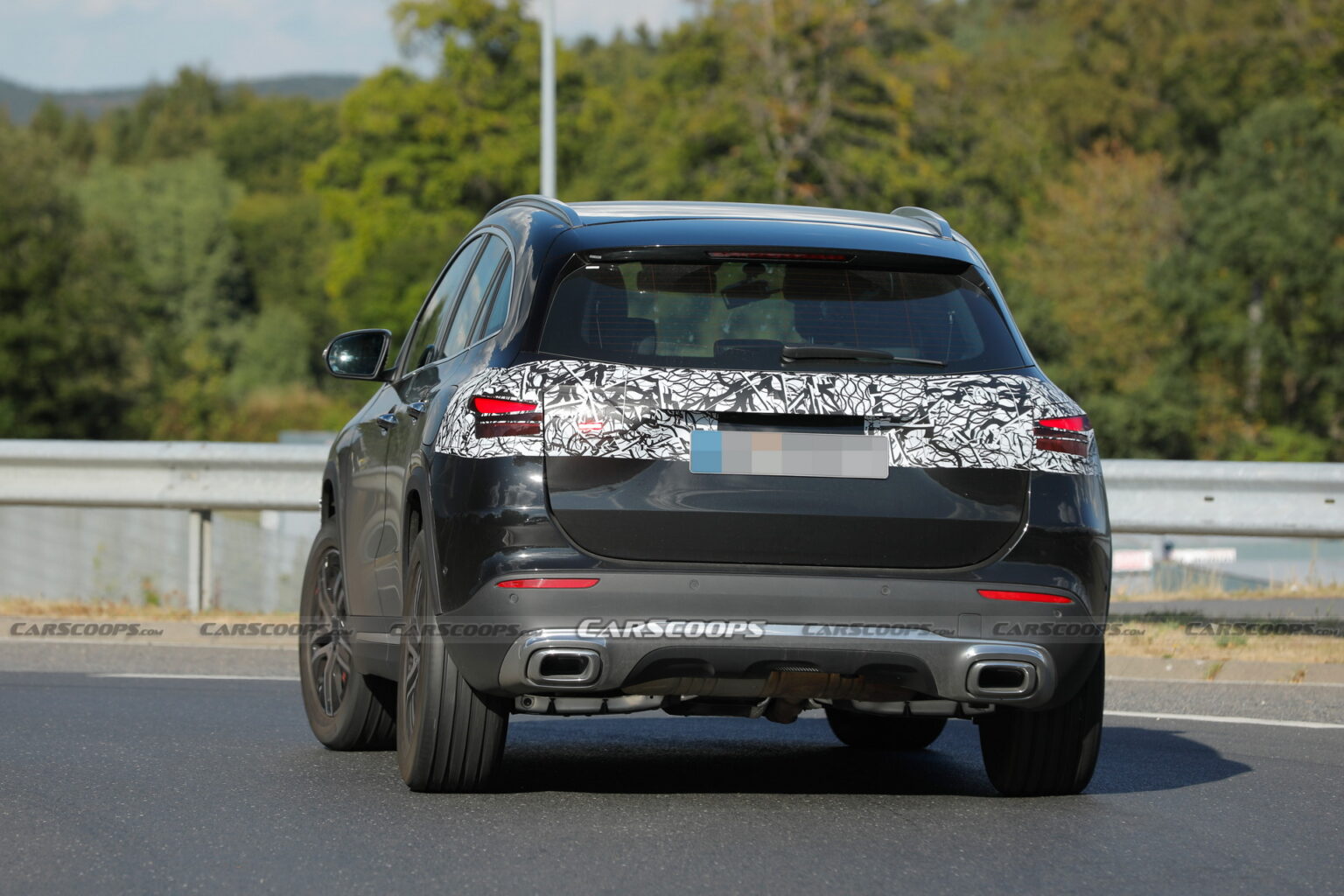 2023 Mercedes-Benz GLA Struts Its Facelifted Stuff At The ‘Ring | Carscoops