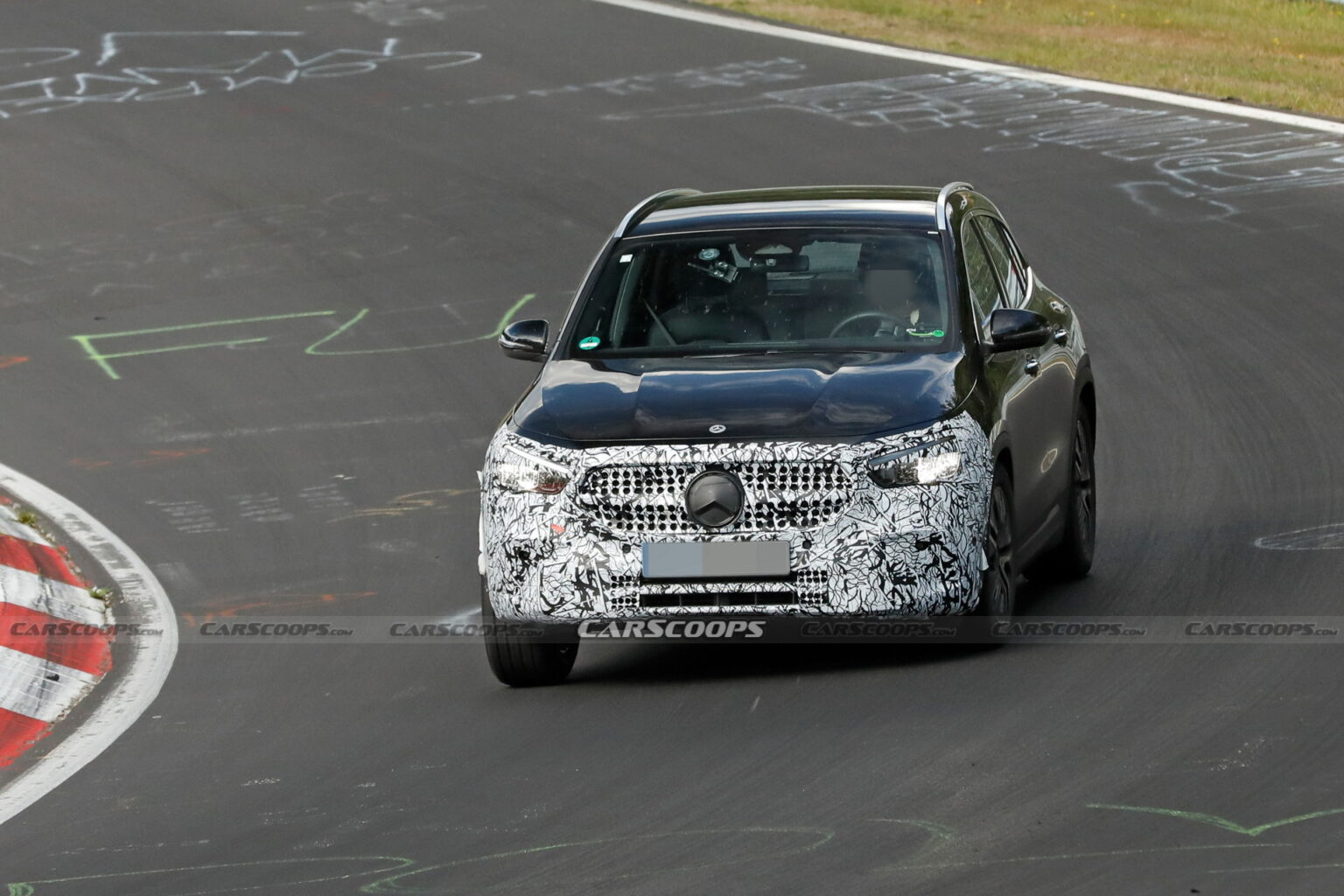 2023 Mercedes-Benz GLA Struts Its Facelifted Stuff At The ‘Ring | Carscoops