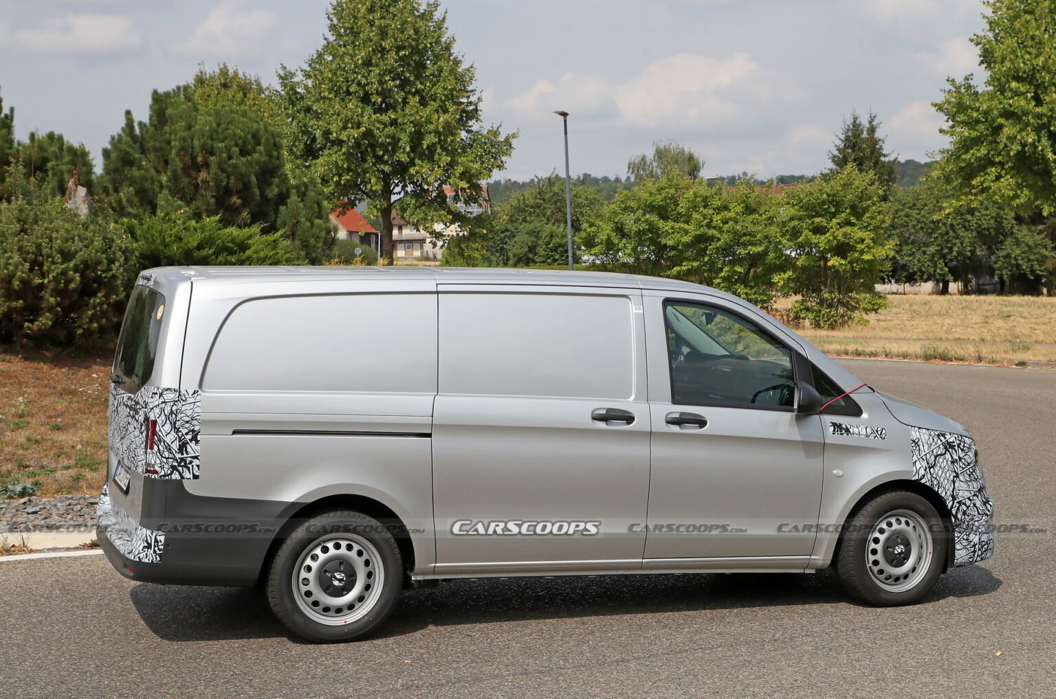 2024 Mercedes-Benz Vito Facelift Spied Hiding Its New Face | Carscoops