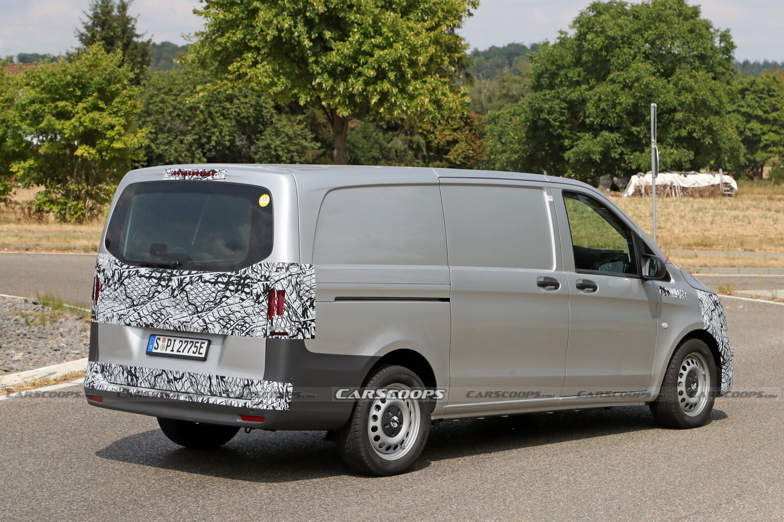 2024 Mercedes-Benz Vito Facelift Spied Hiding Its New Face | Carscoops
