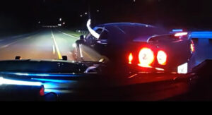 Watch Speeding Nissan GT-R Driver Give Up On Police Chase Before PIT ...