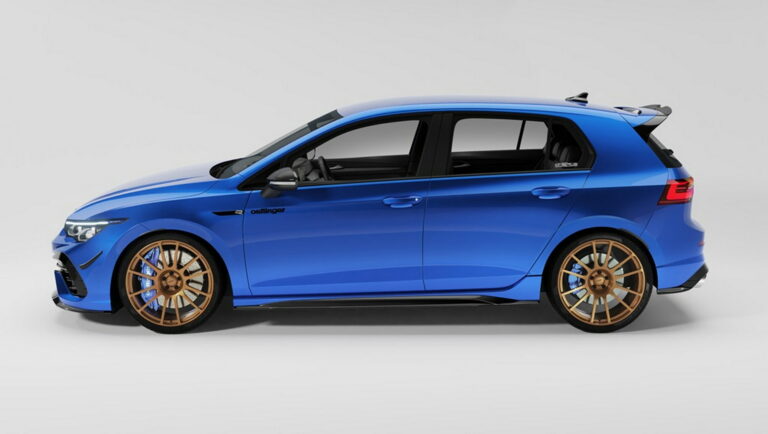 VW Golf R Spiced Up With Subtle Bodykit And Forged Wheels By Oettinger ...