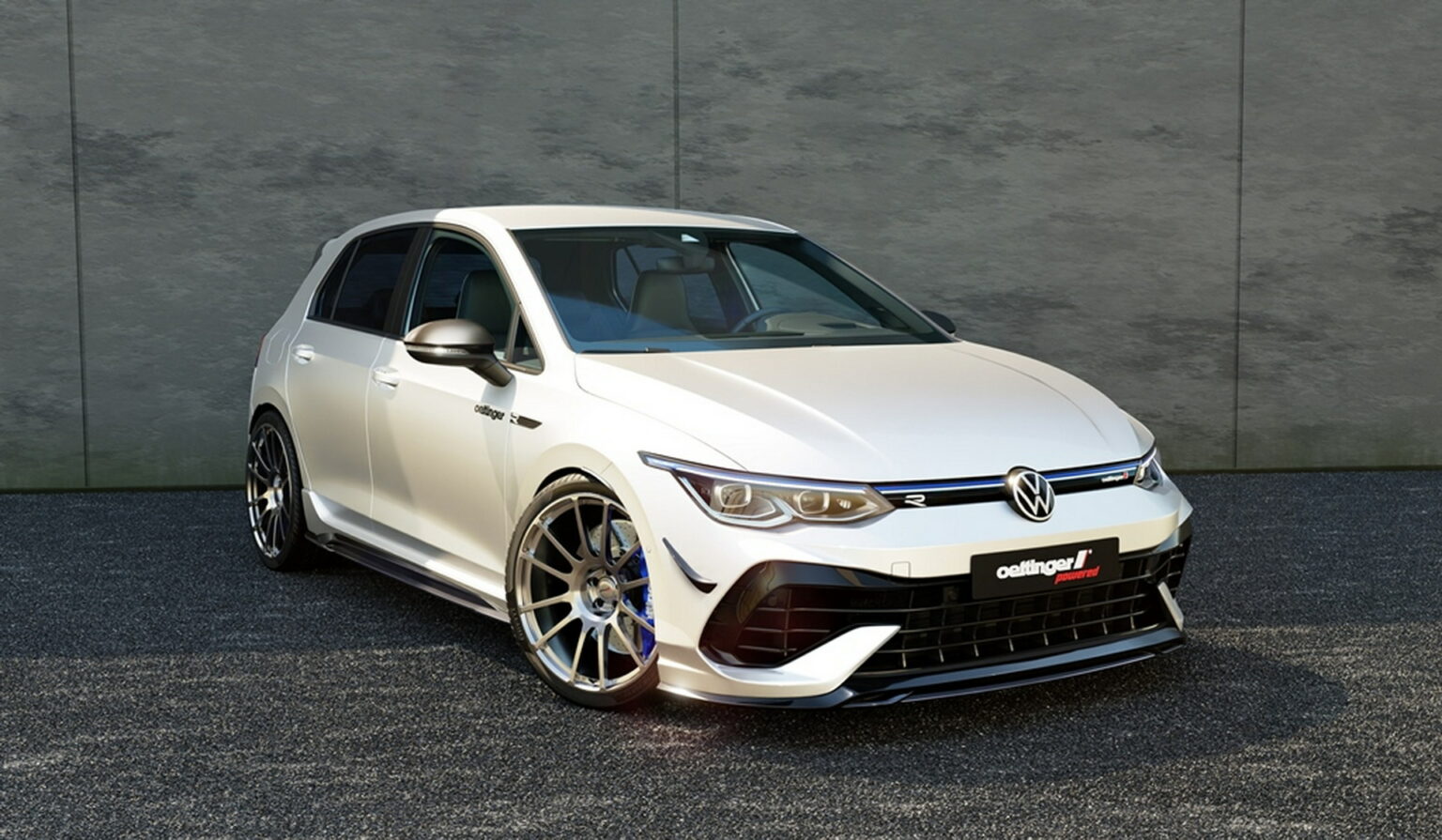 VW Golf R Spiced Up With Subtle Bodykit And Forged Wheels By Oettinger ...