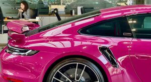 2022 Porsche 911 Turbo S In Ruby Star Proves Pink Can Be Cool | Carscoops