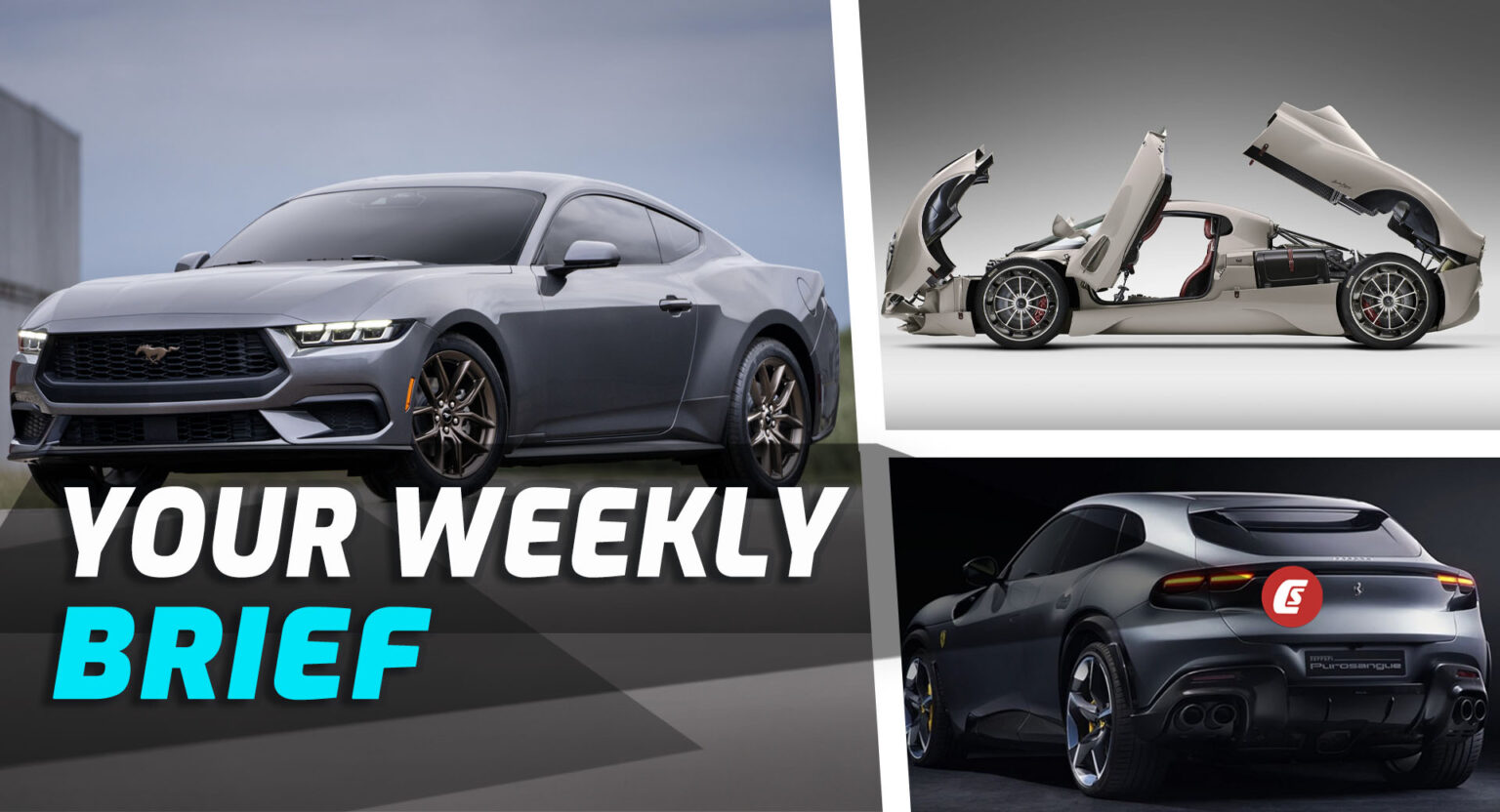 2024 Ford Mustang, 2023 Ferrari Purosangue, And New Pagani Utopia: Your ...