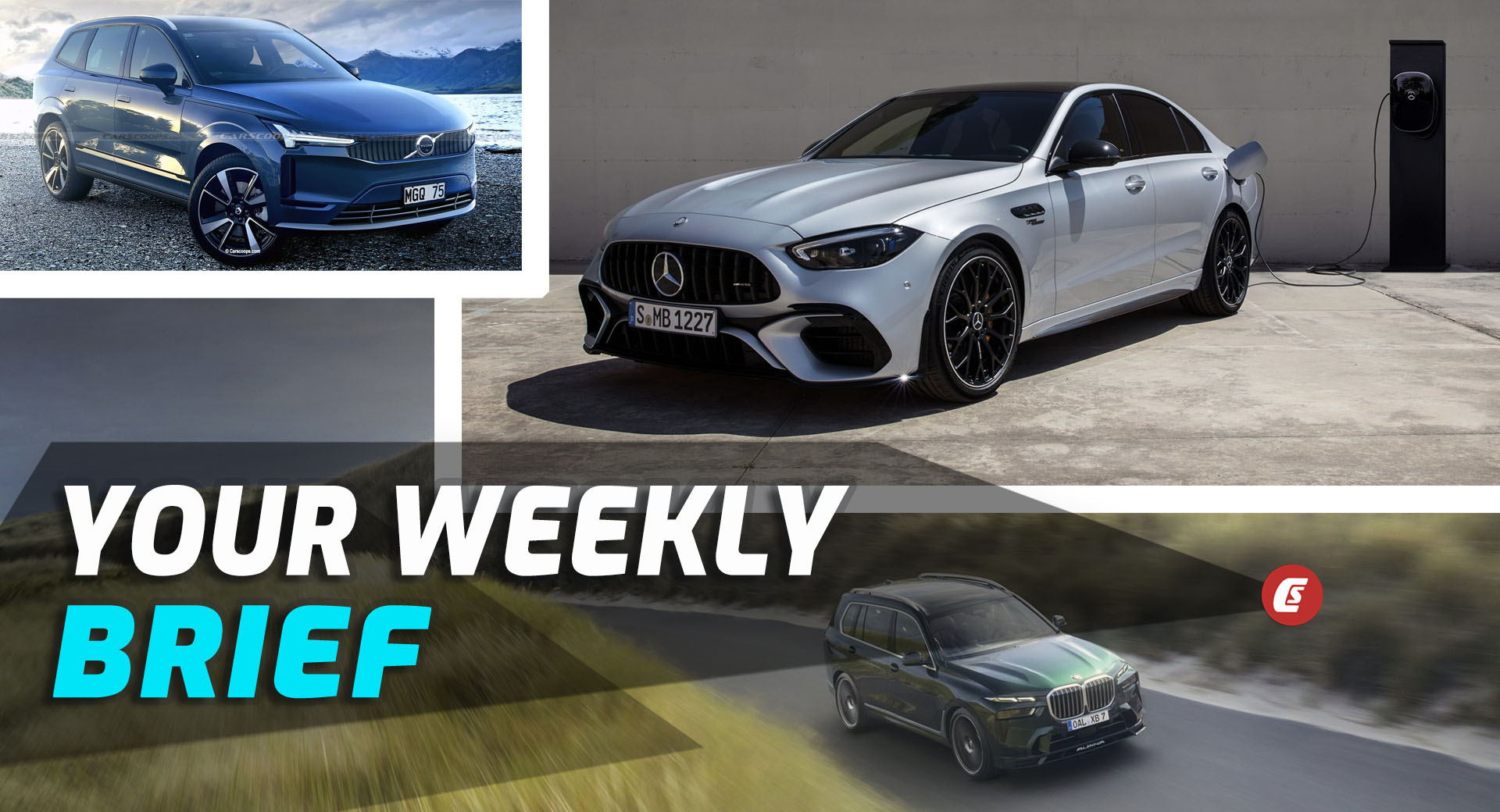 2024 Mercedes-AMG C63 S E Performance, 2023 Alpina XB7, And 2024 EX90 ...