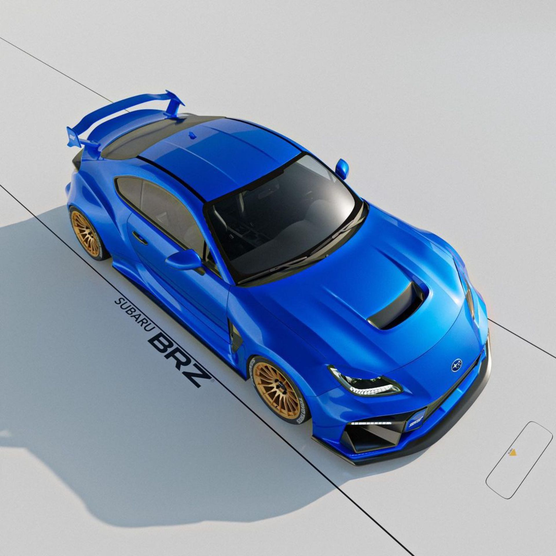 A Subaru BRZ STi Ain’t Happening But This Designer Rendered A Widebody ...