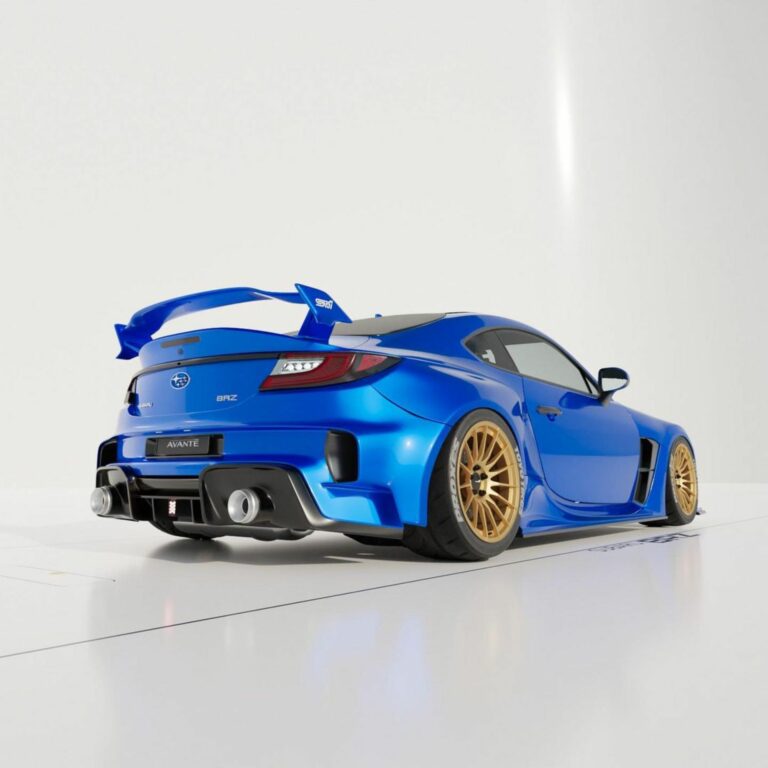 A Subaru BRZ STi Ain’t Happening But This Designer Rendered A Widebody ...