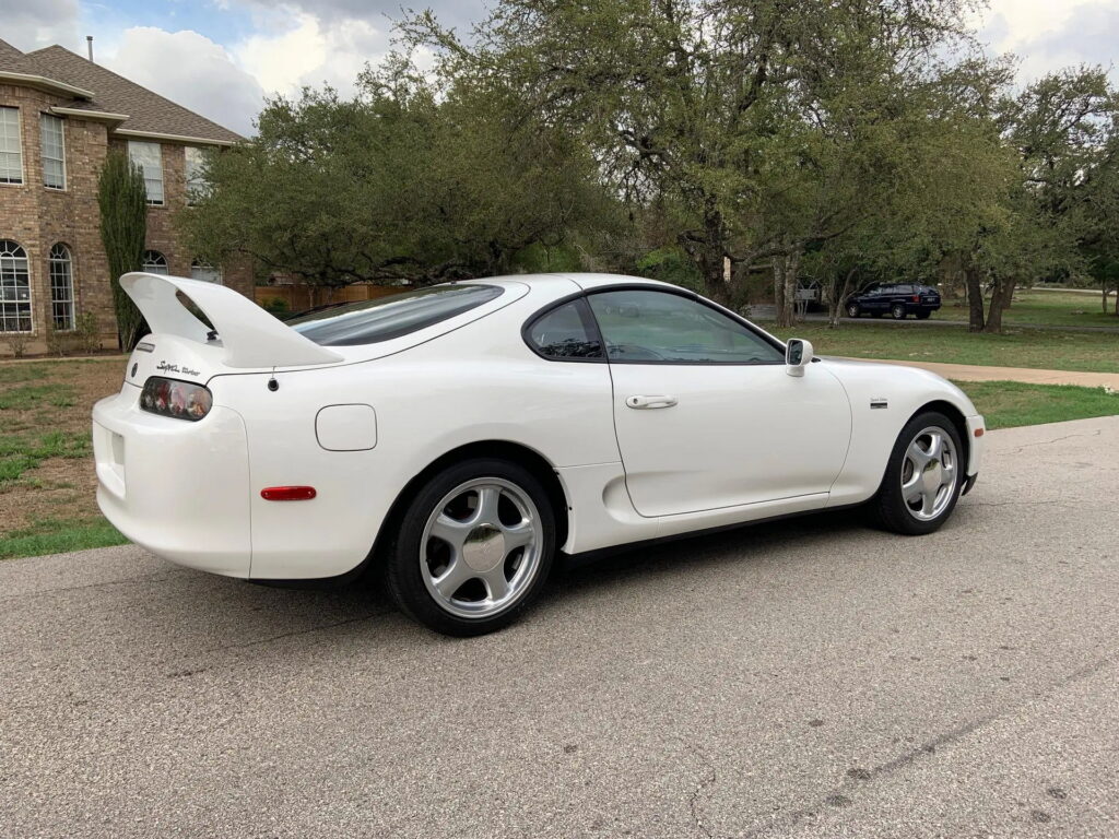 1997 Toyota Supra White