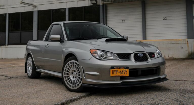 This Subaru WRX STI Pickup Truck Conversion Is The Brat We Didn’t Know ...