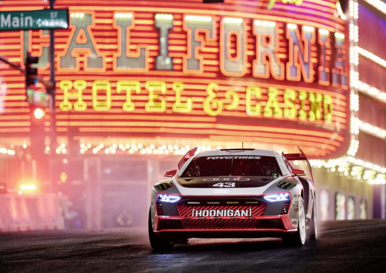 Ken Block Finally Drives The Audi S1 Hoonitron The Way It Was Meant To ...