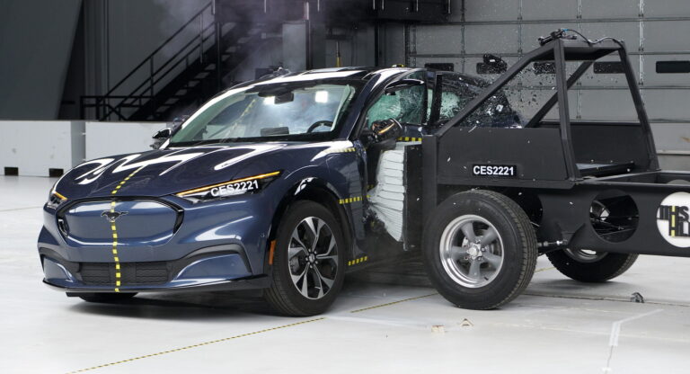 2022 Ford Mustang Mach-E Hangs On To Good Rating In Tougher IIHS Crash ...
