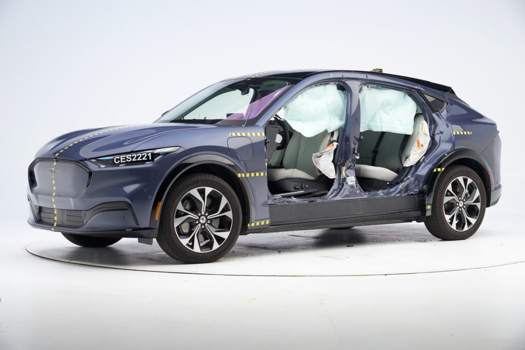 2022 Ford Mustang Mach-E Hangs On To Good Rating In Tougher IIHS Crash ...