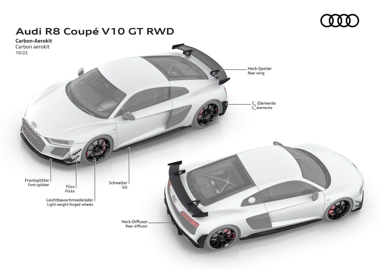 2023 Audi R8 Coupe GT RWD Is An Oversteering Last Hurrah For The V10 ...