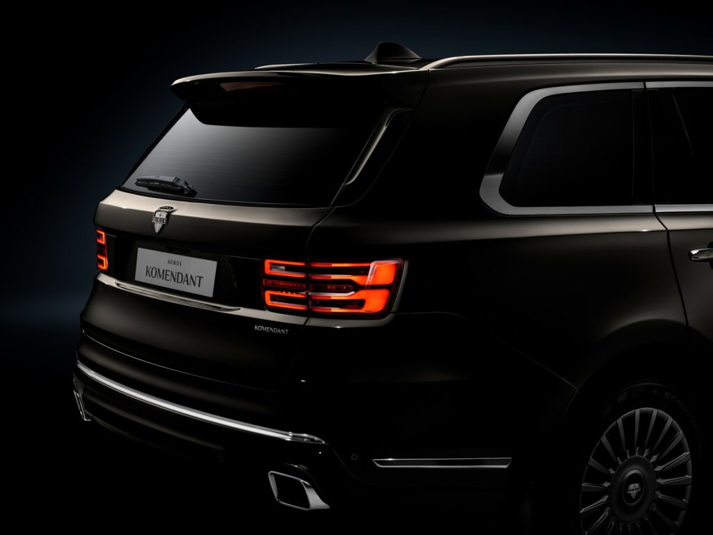 Aurus Komendant Debuts As A Russian Ultra-Luxury SUV With Four-Seats ...