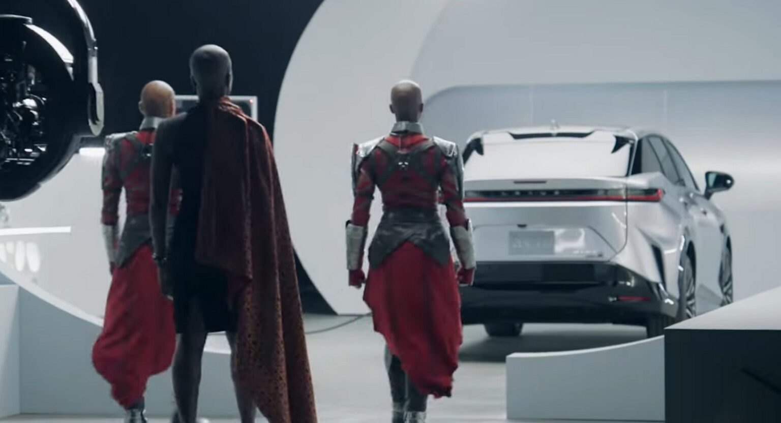 All-Electric Lexus RZ 450e Goes To Wakanda For Black Panther-Themed Ad ...