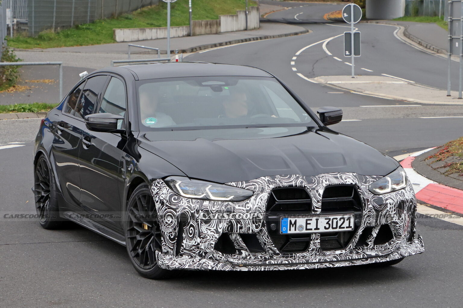 2024 BMW M3 CS Drops More Camo Ahead Of Imminent Debut | Carscoops