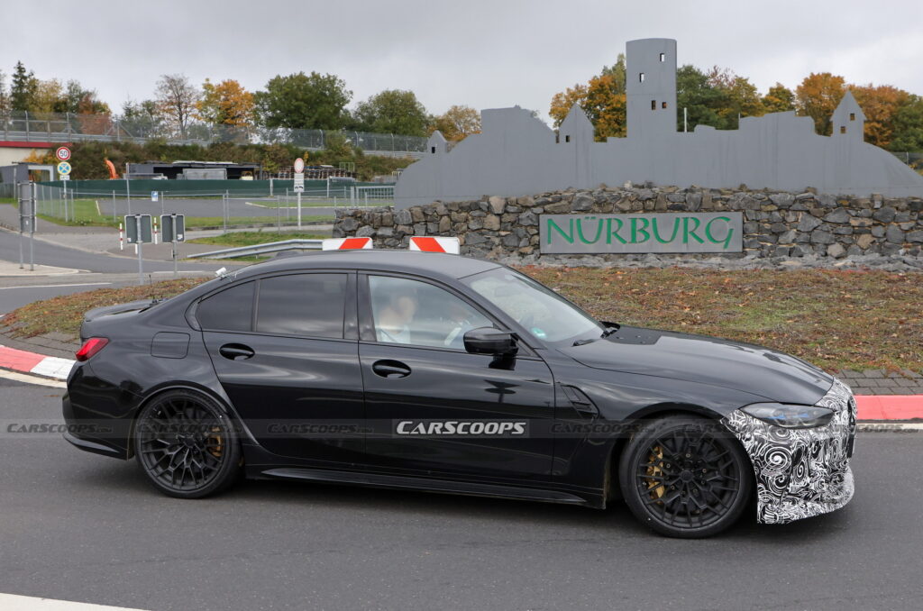 2024 BMW M3 CS Drops More Camo Ahead Of Imminent Debut | Carscoops