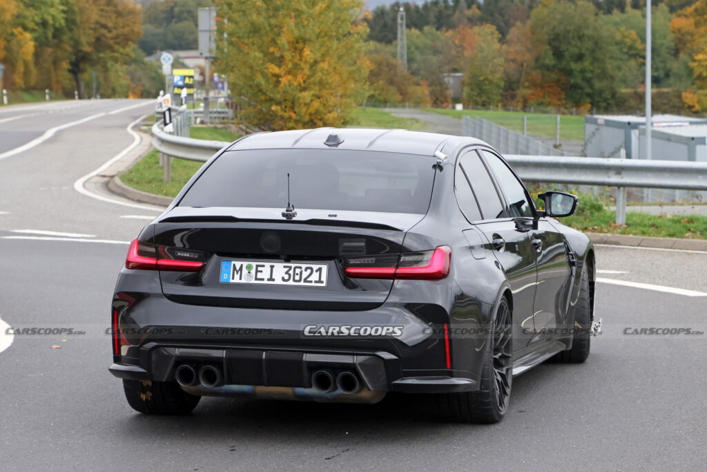 2024 BMW M3 CS Drops More Camo Ahead Of Imminent Debut | Carscoops