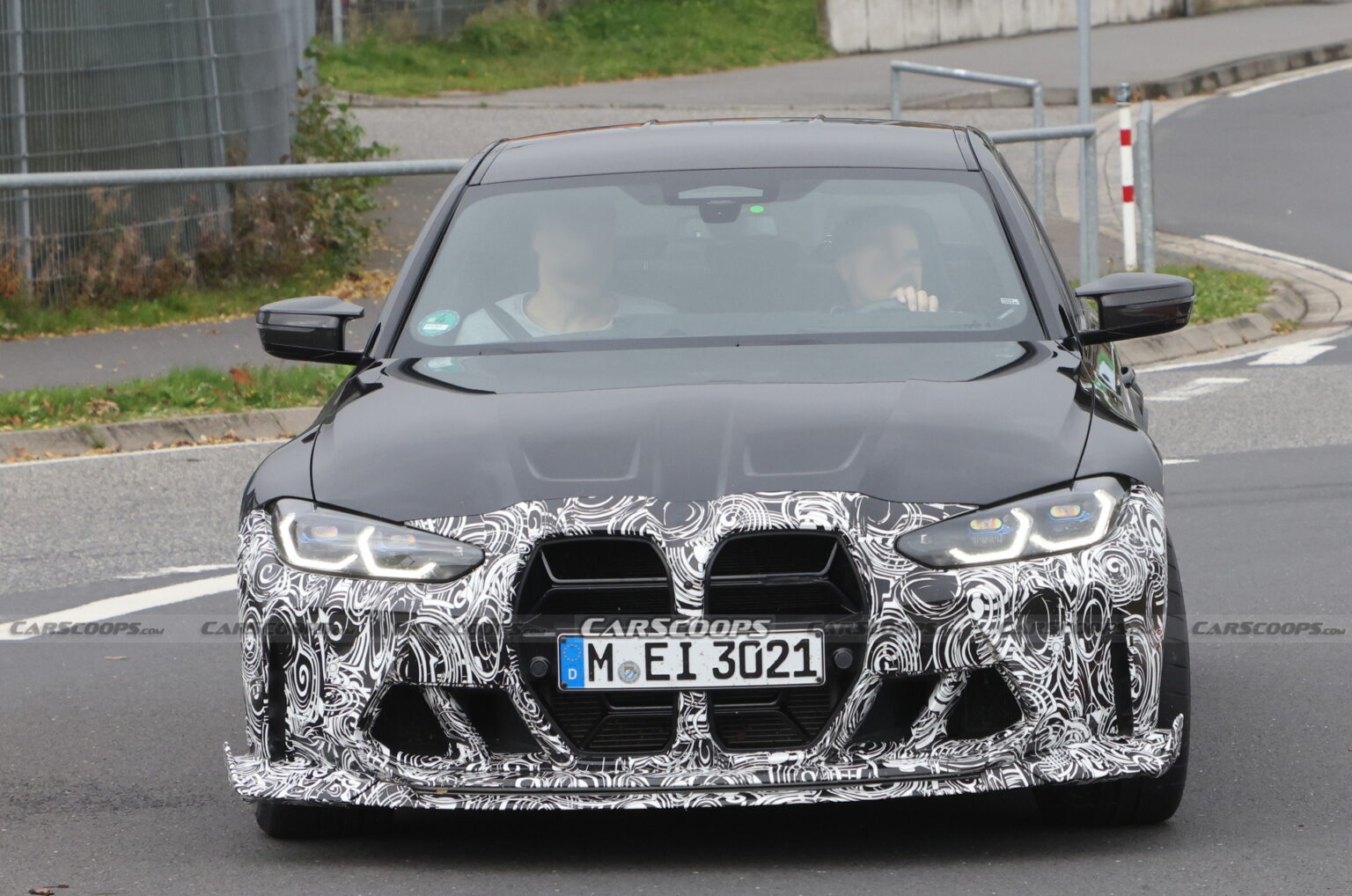 2024 BMW M3 CS Drops More Camo Ahead Of Imminent Debut | Carscoops