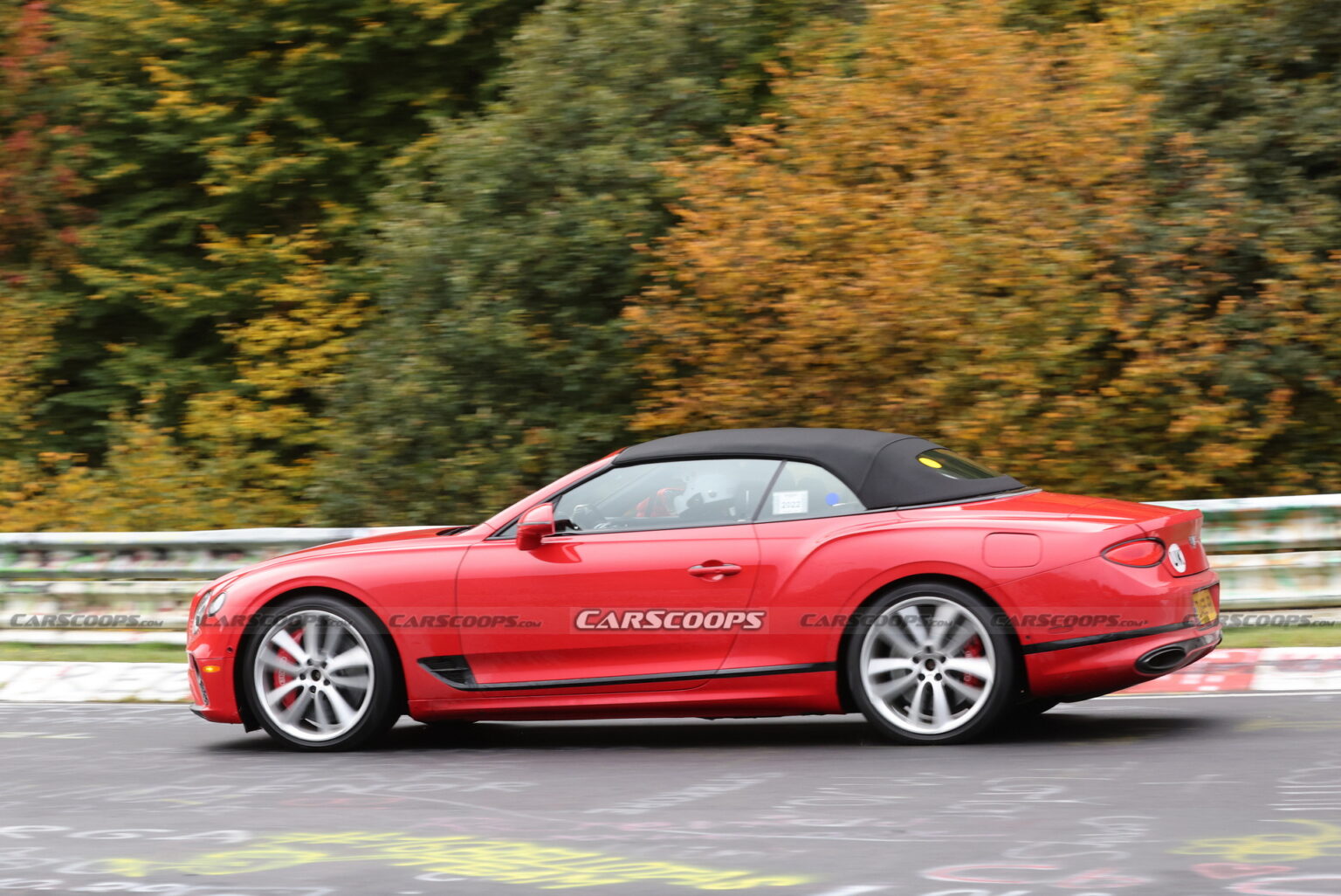 Bentley’s Plug-In Hybrid Continental GT Caught Testing In Convertible ...