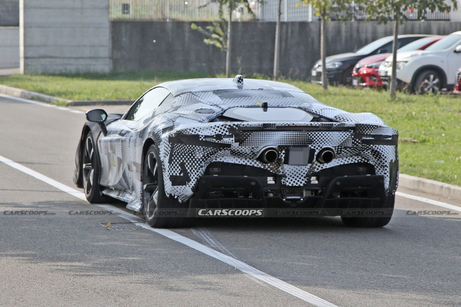 Ferrari’s SF90 “Speciale” Caught Testing In Maranello | Carscoops