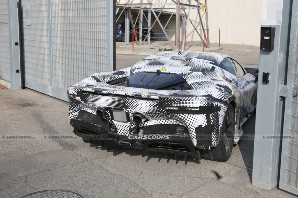 Ferrari’s SF90 “Speciale” Caught Testing In Maranello | Carscoops