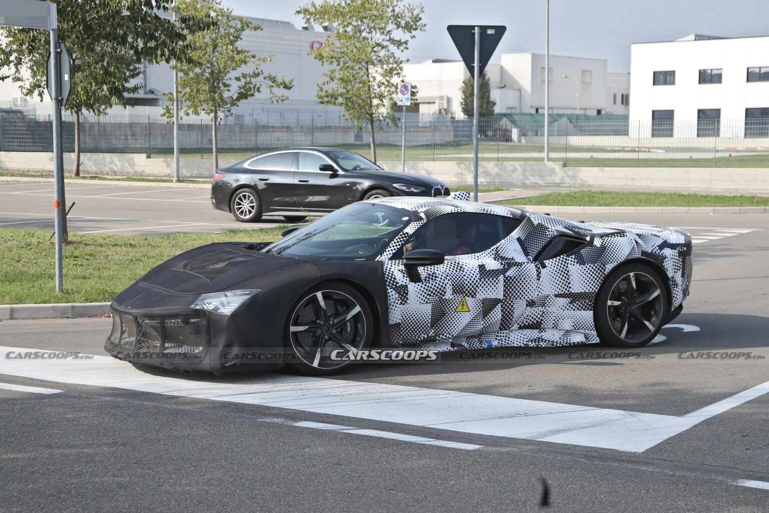 Ferrari’s SF90 “Speciale” Caught Testing In Maranello | Carscoops