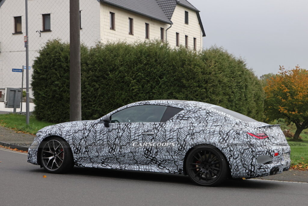 2024 Mercedes-AMG CLE 53 Makes Its Spy Debut As The Mid-Range AMG Coupe ...
