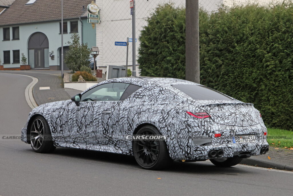 2024 Mercedes-AMG CLE 53 Makes Its Spy Debut As The Mid-Range AMG Coupe ...