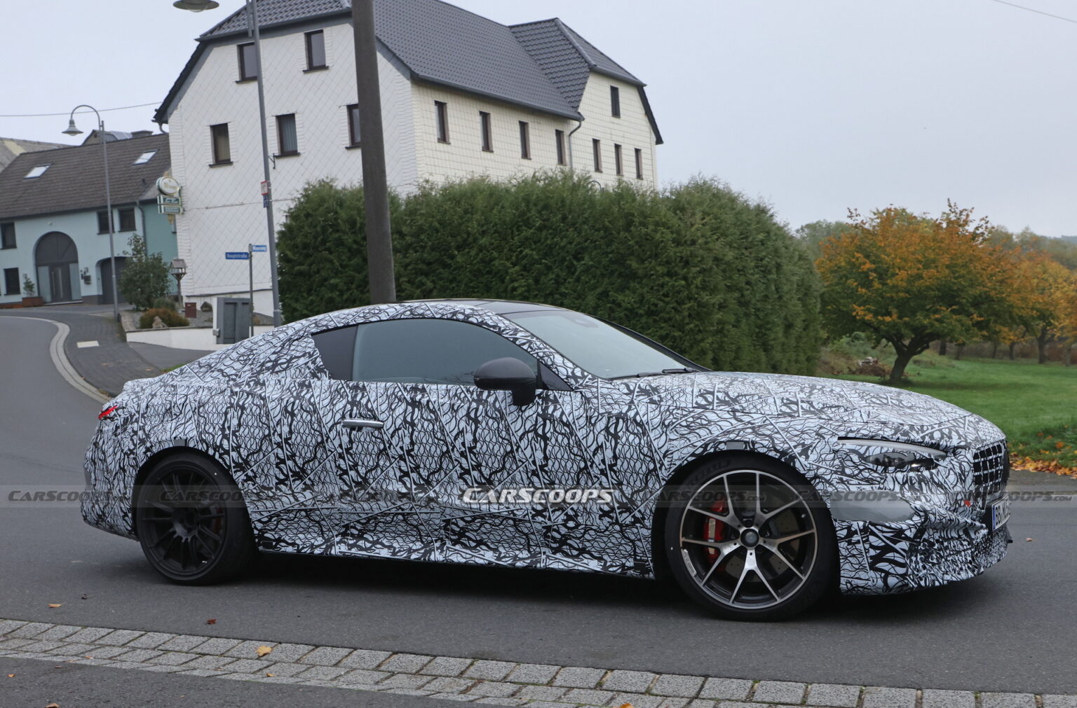 2024 Mercedes-AMG CLE 53 Makes Its Spy Debut As The Mid-Range AMG Coupe ...