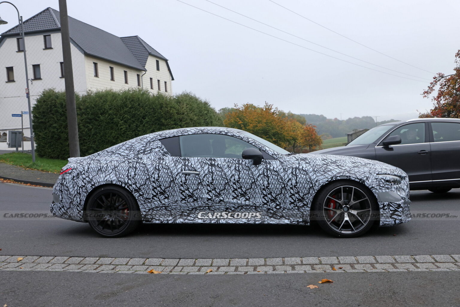 2024 Mercedes-AMG CLE 53 Makes Its Spy Debut As The Mid-Range AMG Coupe ...