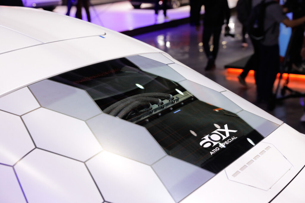 New Alpine A110 E-ternité Debuts In Paris As A 239 HP Electric ...