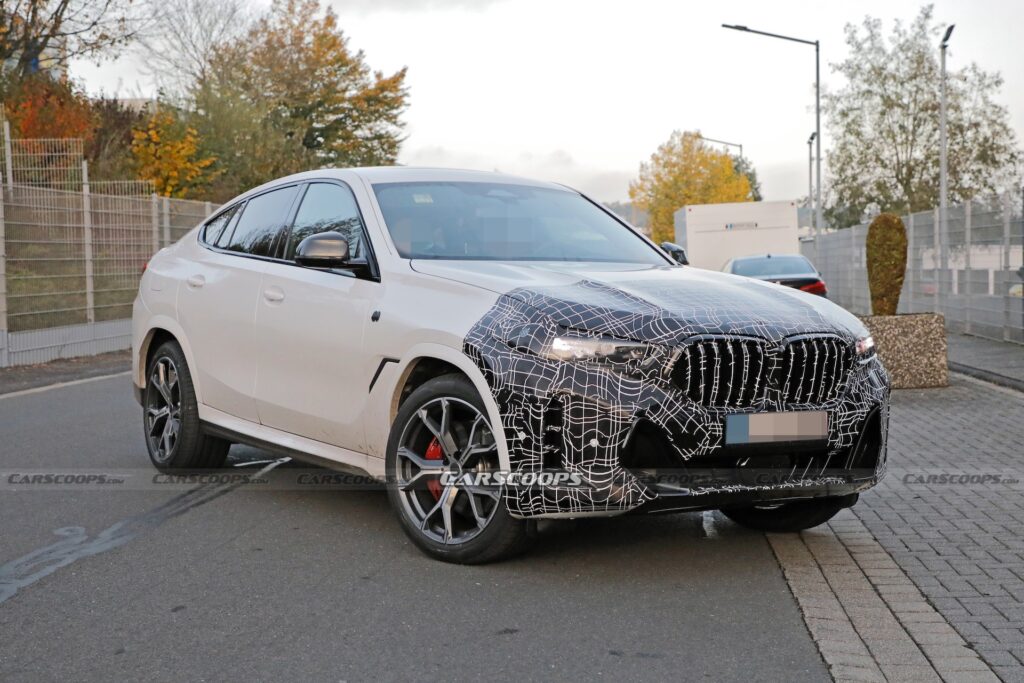2023 BMW X6 Drops Camo, Reveals Production Grille and Bumper Design ...