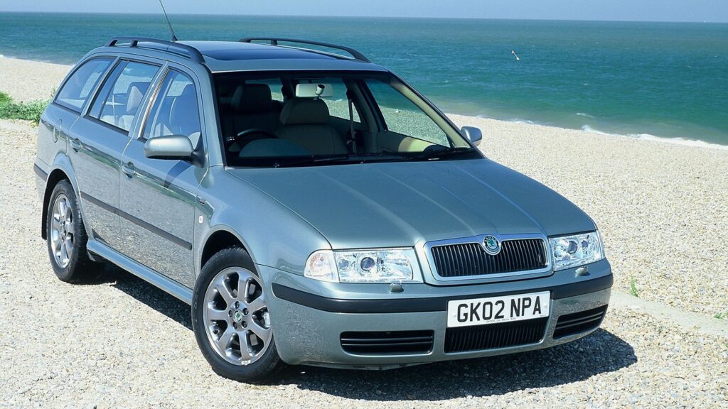Man Turns Skoda Octavia Into A BMW Imposter Using Duct Tape | Carscoops