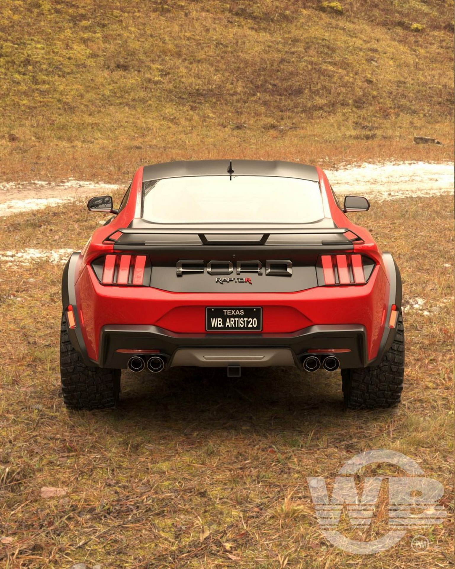 Ford Mustang Raptor R Is An Imaginary Jacked-Up Pony That We’d Love To ...