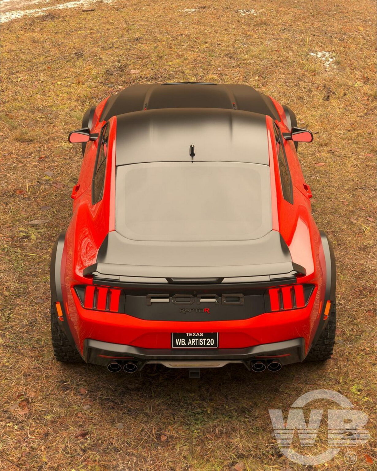 Ford Mustang Raptor R Is An Imaginary Jacked-Up Pony That We’d Love To ...