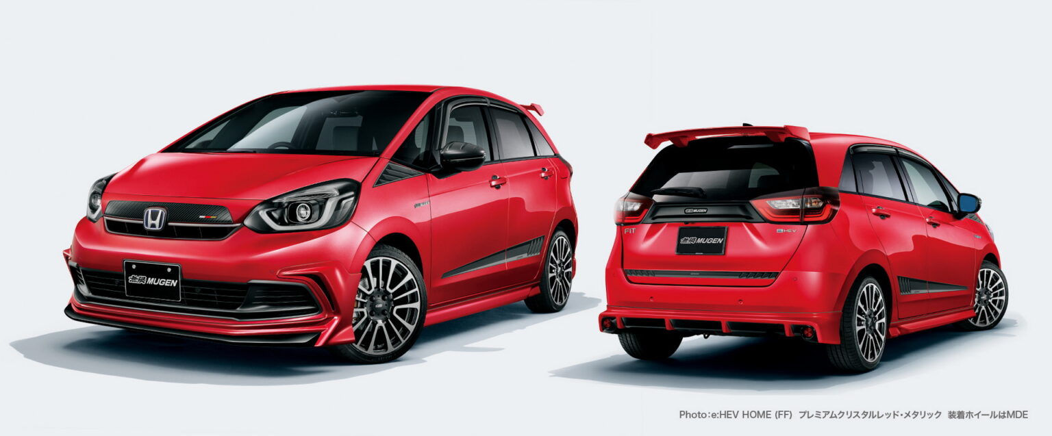 Japan’s Honda Fit RS Looks Like A Type R With Mugen’s New Bodykit ...