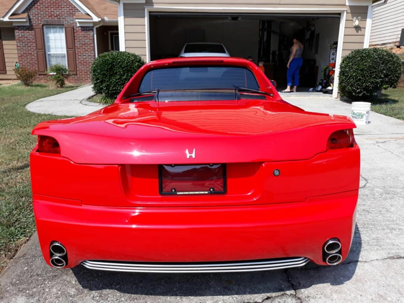 Honda Civic del Sol Mashup Dresses Like A Hypercar Thanks To Wide-Body ...