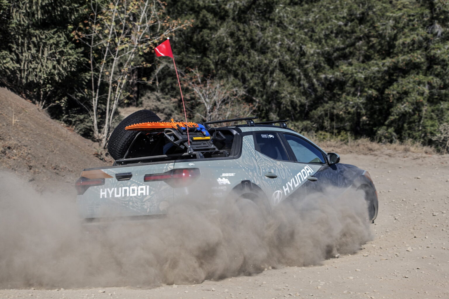 Hyundai Built A Santa Cruz To Tackle The Rebelle Rally | Carscoops