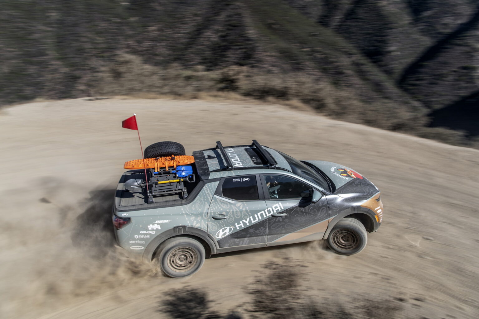 Hyundai Built A Santa Cruz To Tackle The Rebelle Rally | Carscoops
