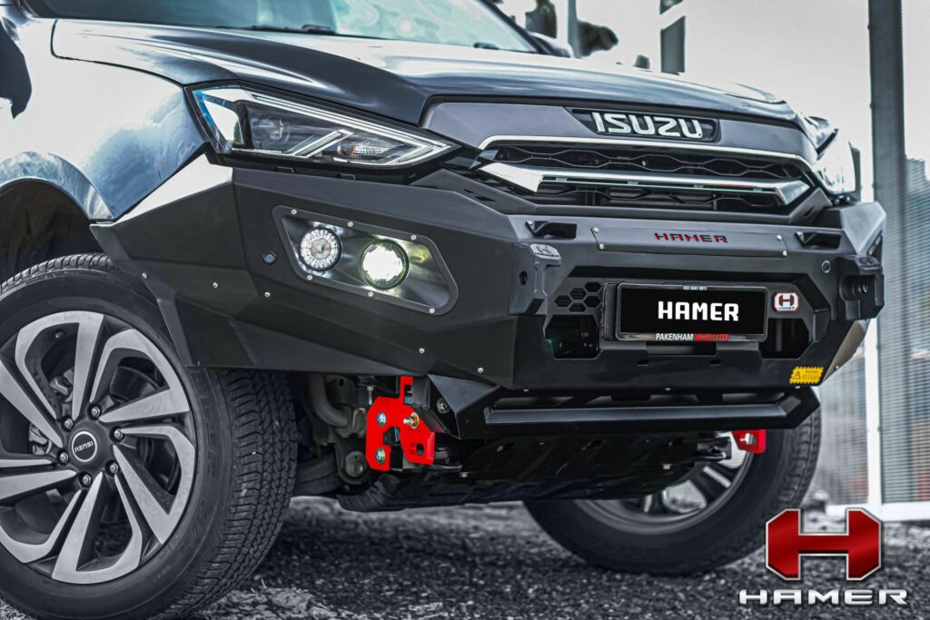 Isuzu MU-X Gains High-Clearance Off-Road Steel Bumper Courtesy Of ...